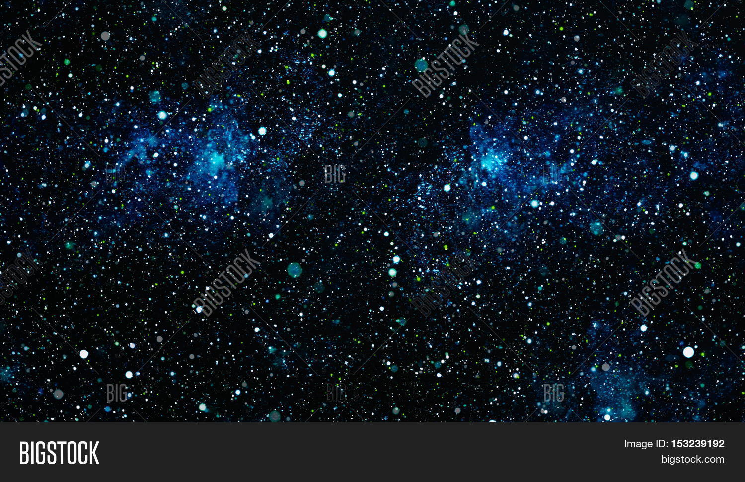 Blue Nebula Background Image & Photo (Free Trial) | Bigstock