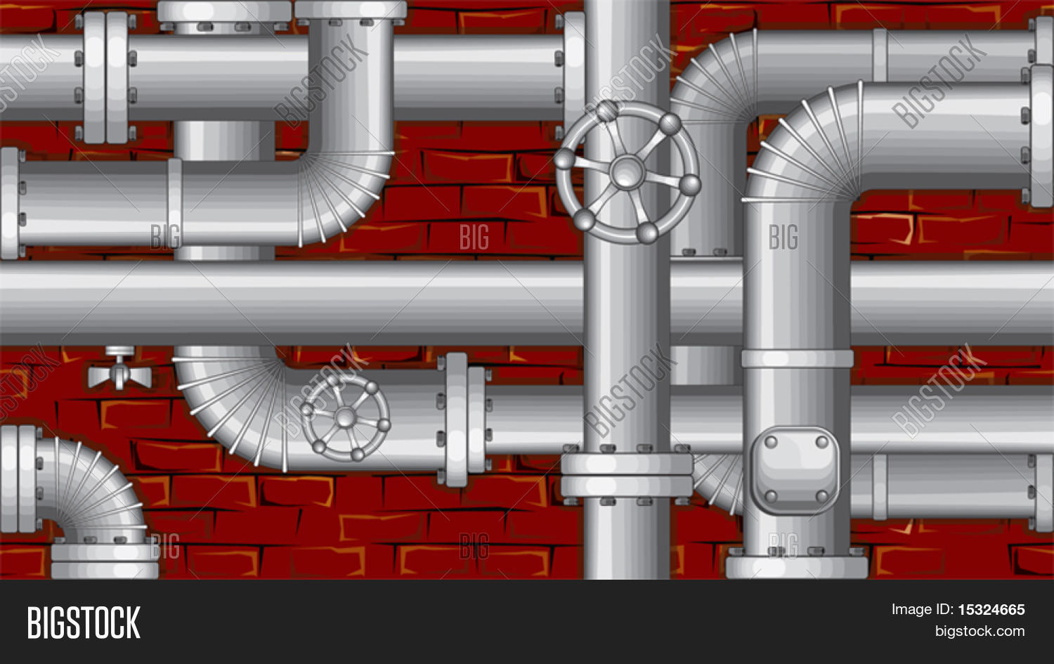 Industrial Backdrop. Vector & Photo (Free Trial) | Bigstock