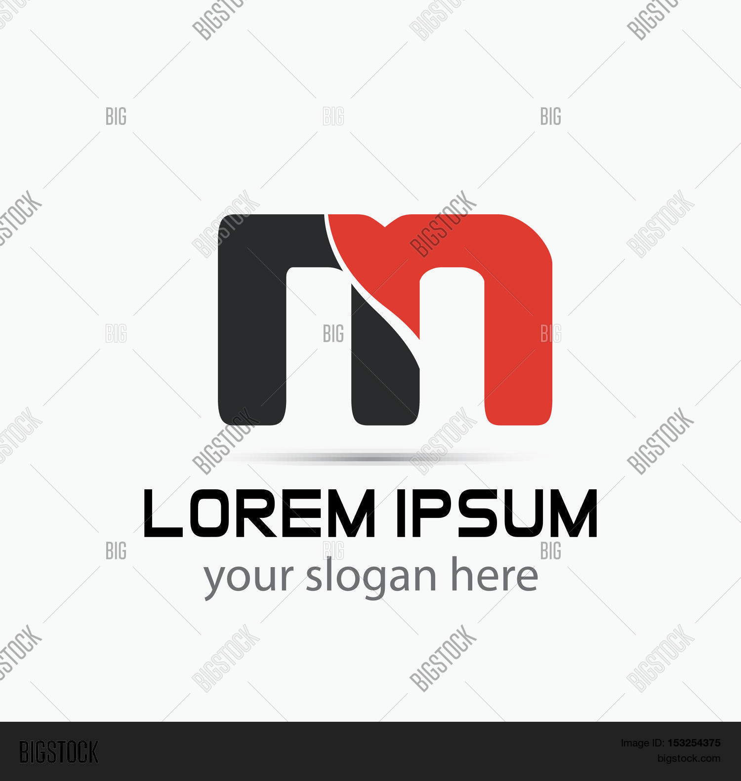 Letter M Logo Icon Vector & Photo (Free Trial) | Bigstock