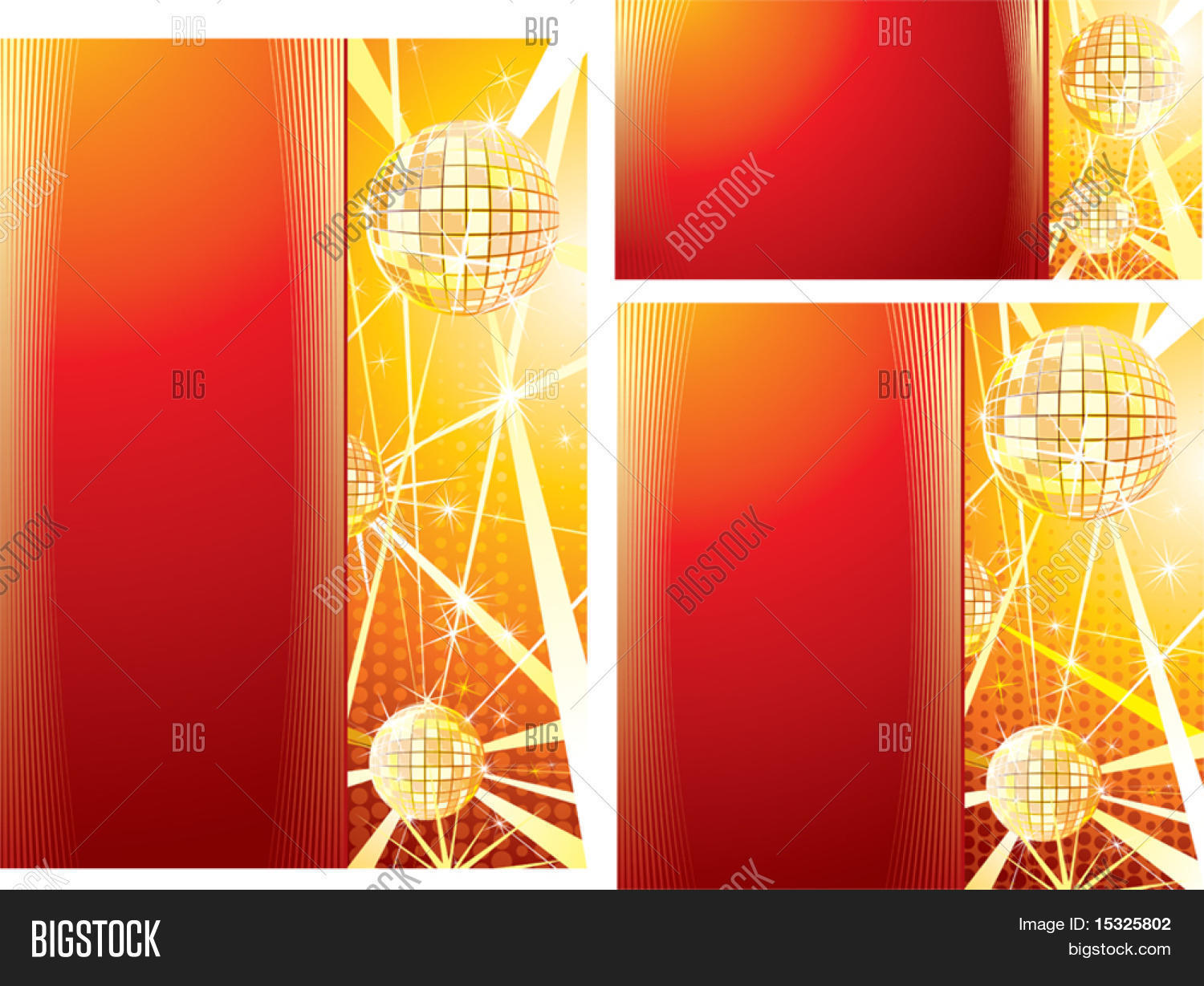 Set Disco Music Vector & Photo (Free Trial) | Bigstock