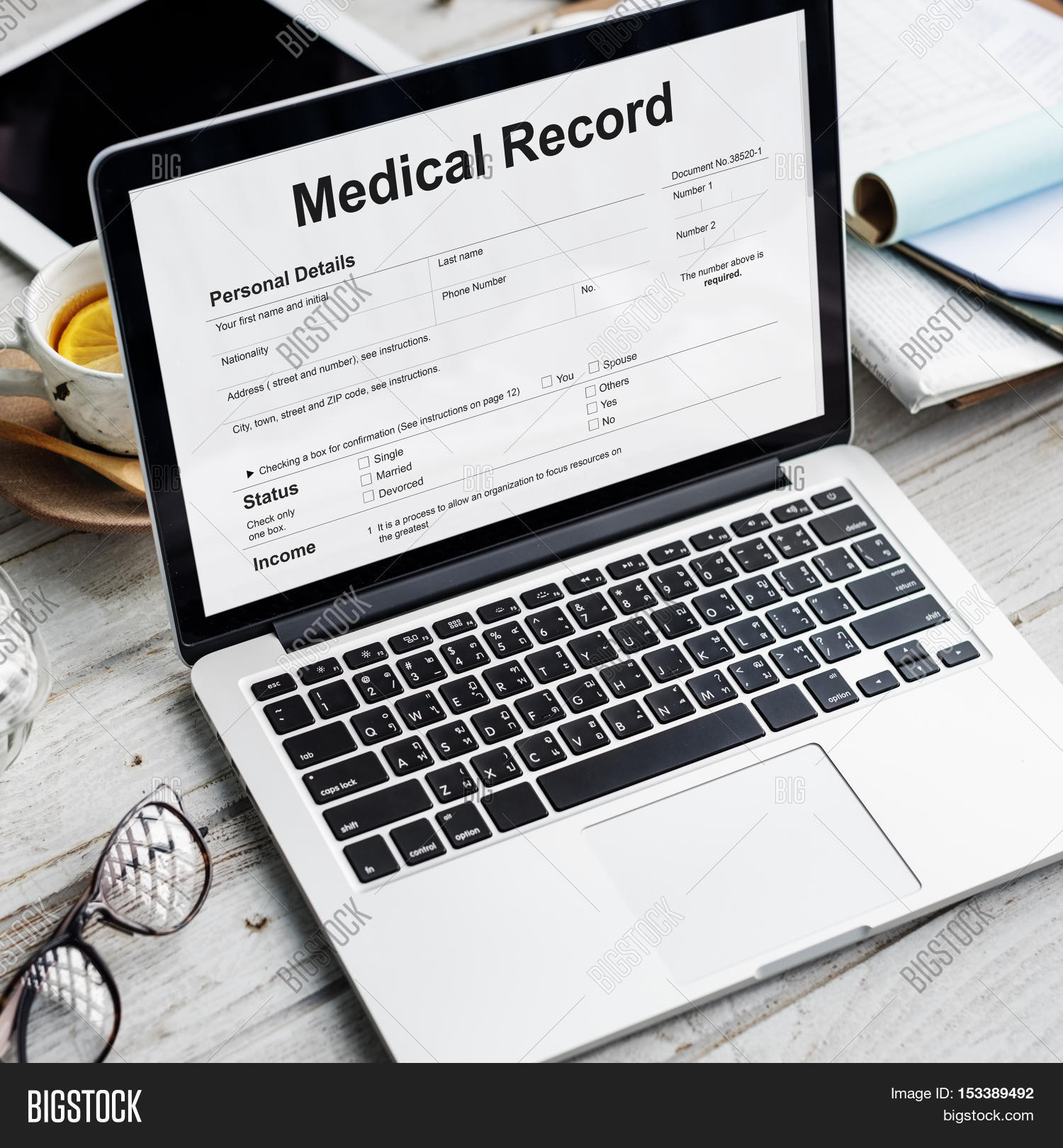 Medical Report Record Image & Photo (Free Trial) | Bigstock