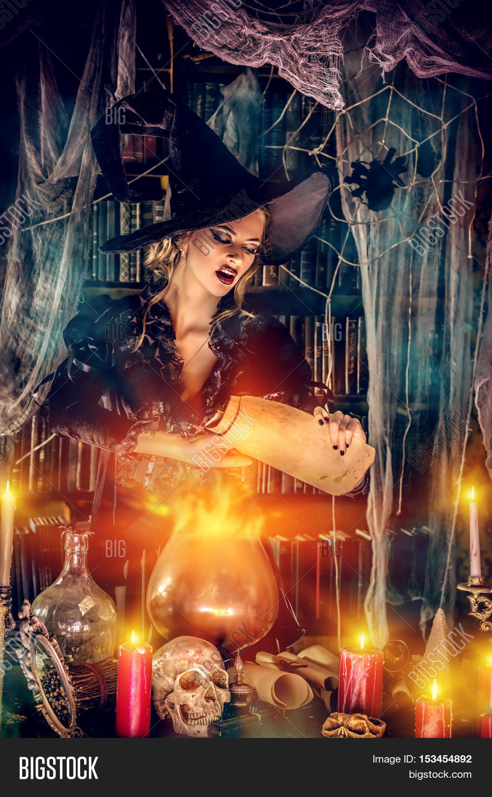 Attractive Witch Image & Photo (Free Trial) | Bigstock