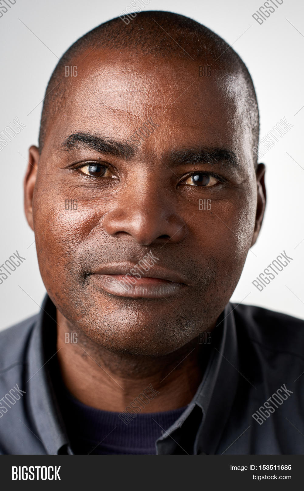 Portrait Real Black Image & Photo (Free Trial) | Bigstock