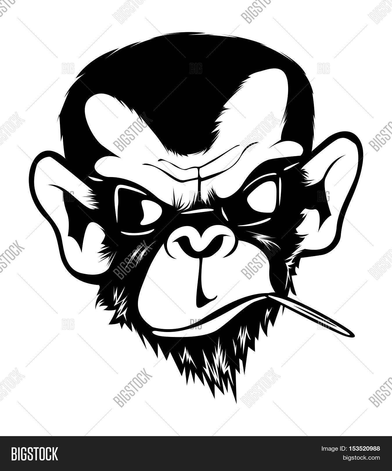 Mad Angry Bad Chimp Image & Photo (Free Trial) | Bigstock