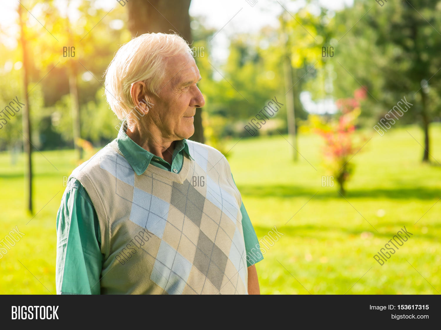 Elderly Man Outdoor. Image & Photo (Free Trial) | Bigstock