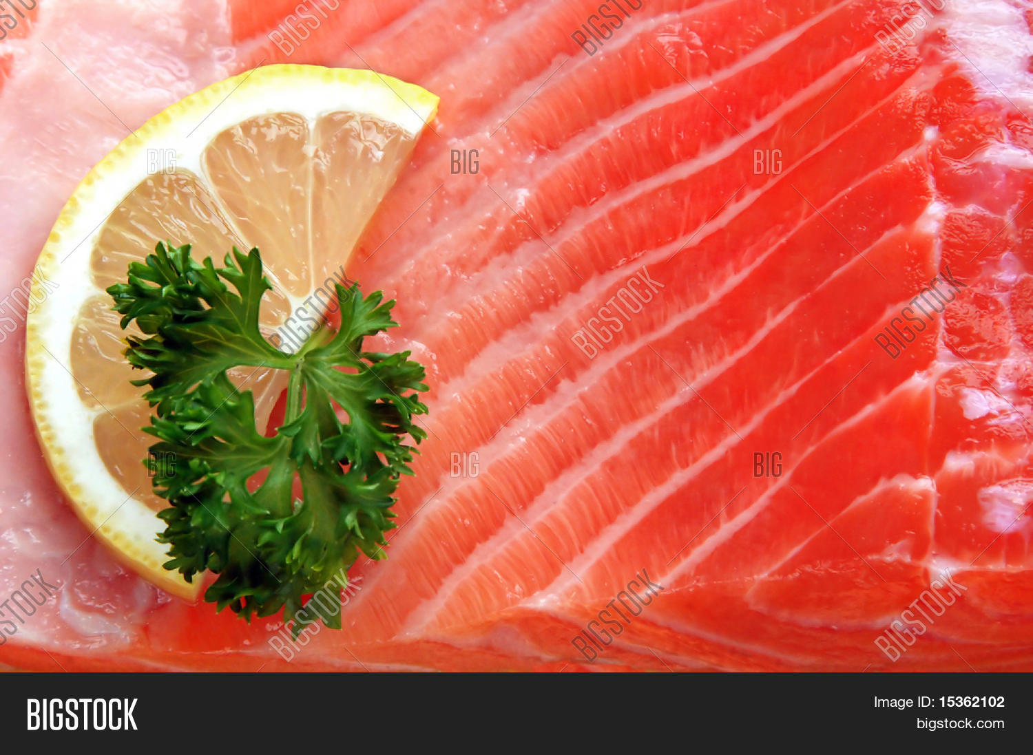 Detail Raw Salmon Meat Image & Photo (Free Trial) | Bigstock