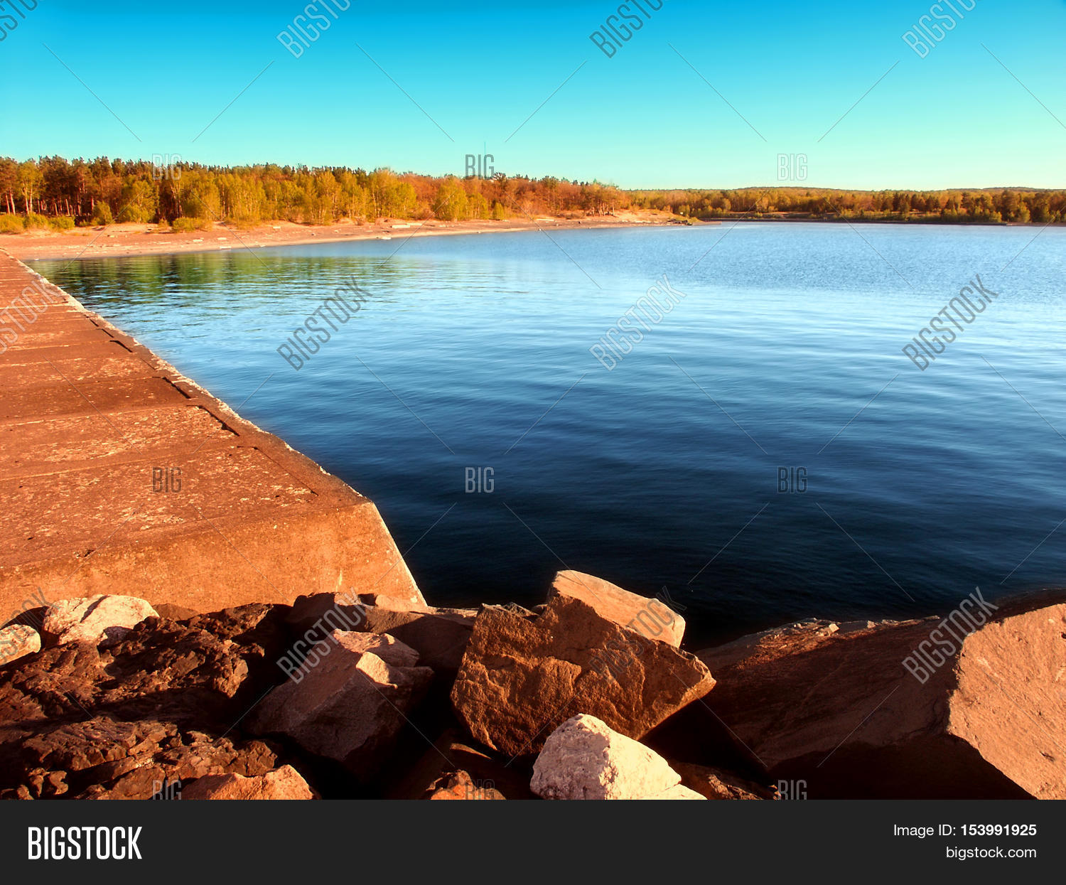 Concrete Causeway Image & Photo (Free Trial) | Bigstock