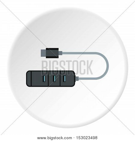 Usb Hub Icon. Flat Vector & Photo (Free Trial) | Bigstock