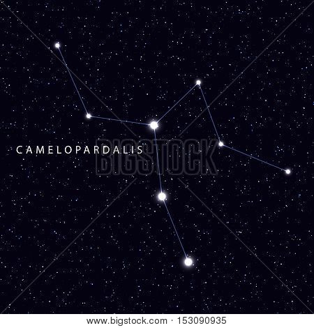 Sky Map Name Stars Vector & Photo (Free Trial) | Bigstock