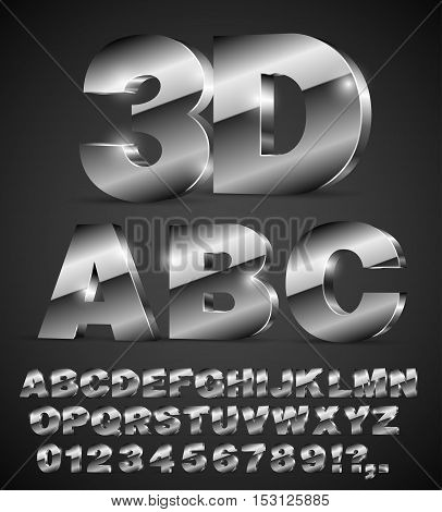 3D Isometric Alphabet Vector & Photo (Free Trial) | Bigstock