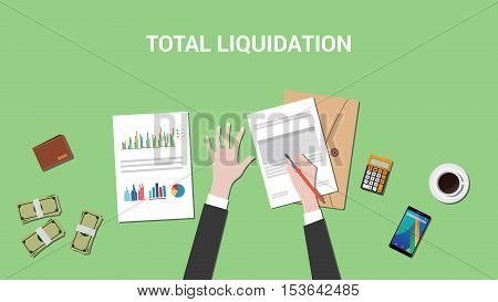 Total Liquidation Vector & Photo (Free Trial) | Bigstock