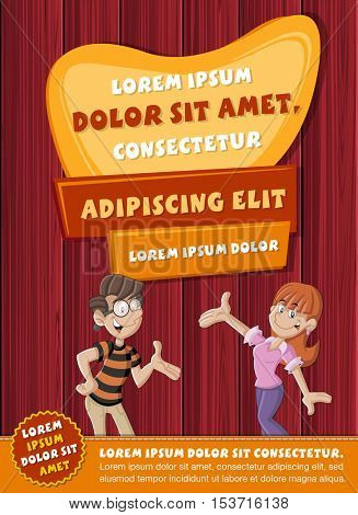 Poster Template Vector & Photo (Free Trial) | Bigstock