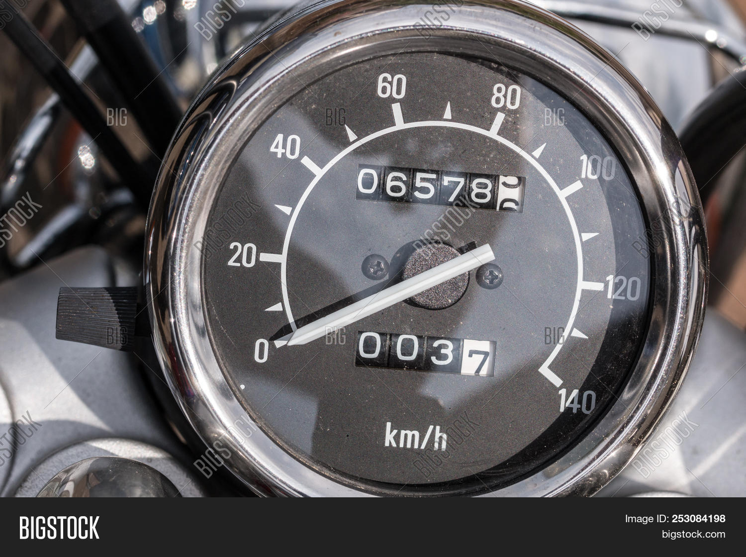 Tachometer Motorbike Image & Photo (Free Trial) | Bigstock