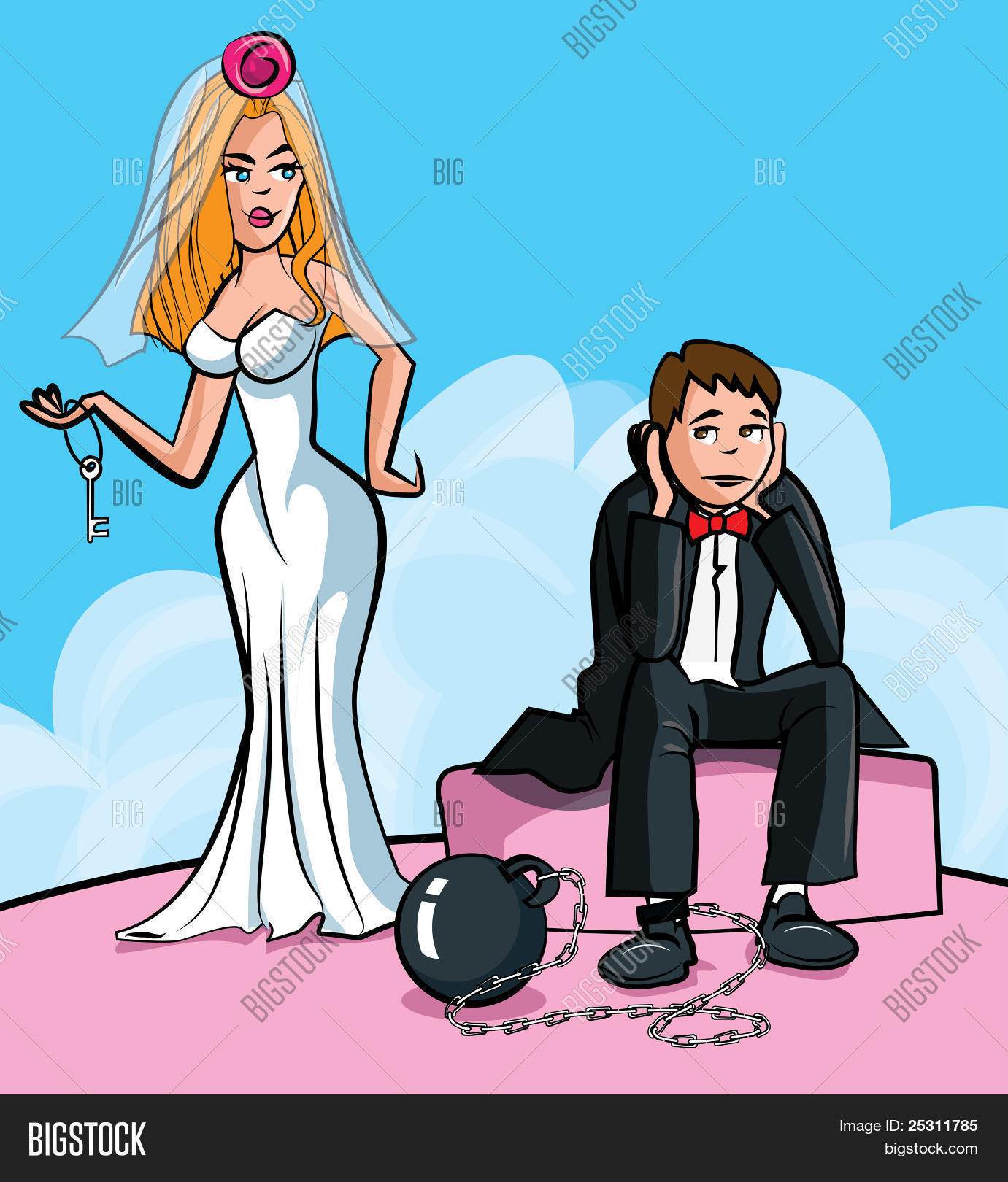 Cartoon Ball Chain Image & Photo (Free Trial) | Bigstock