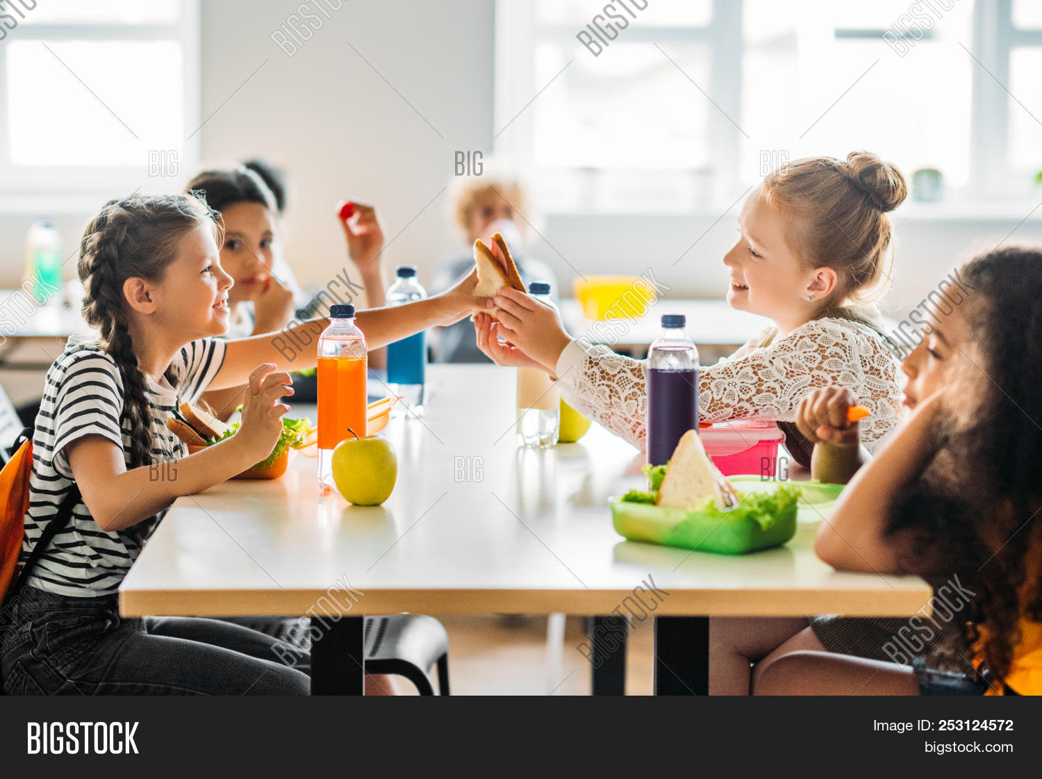 Adorable Schoolgirls Image & Photo (Free Trial) | Bigstock