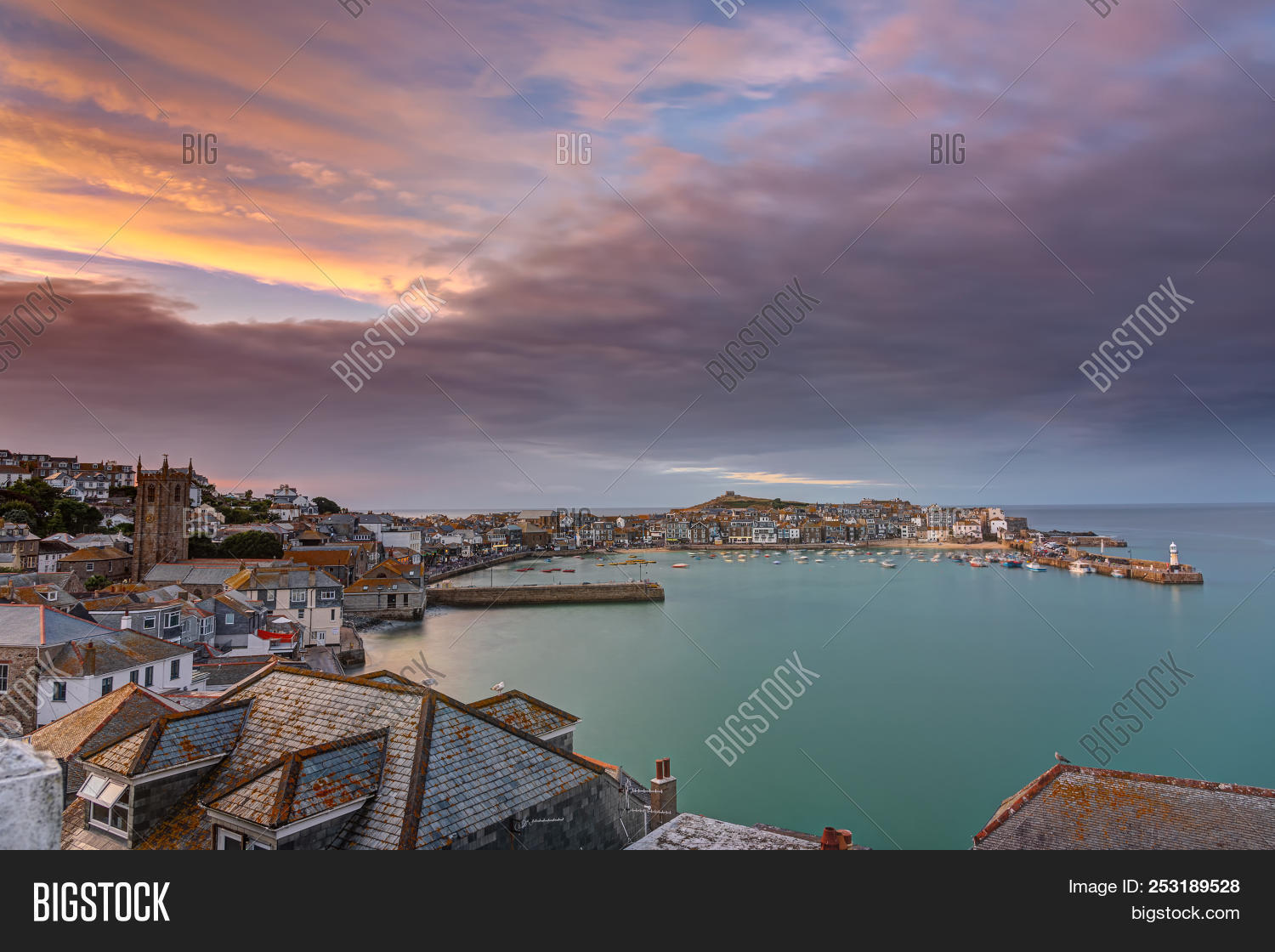 Dawn Beautiful Seaside Image & Photo (Free Trial) | Bigstock