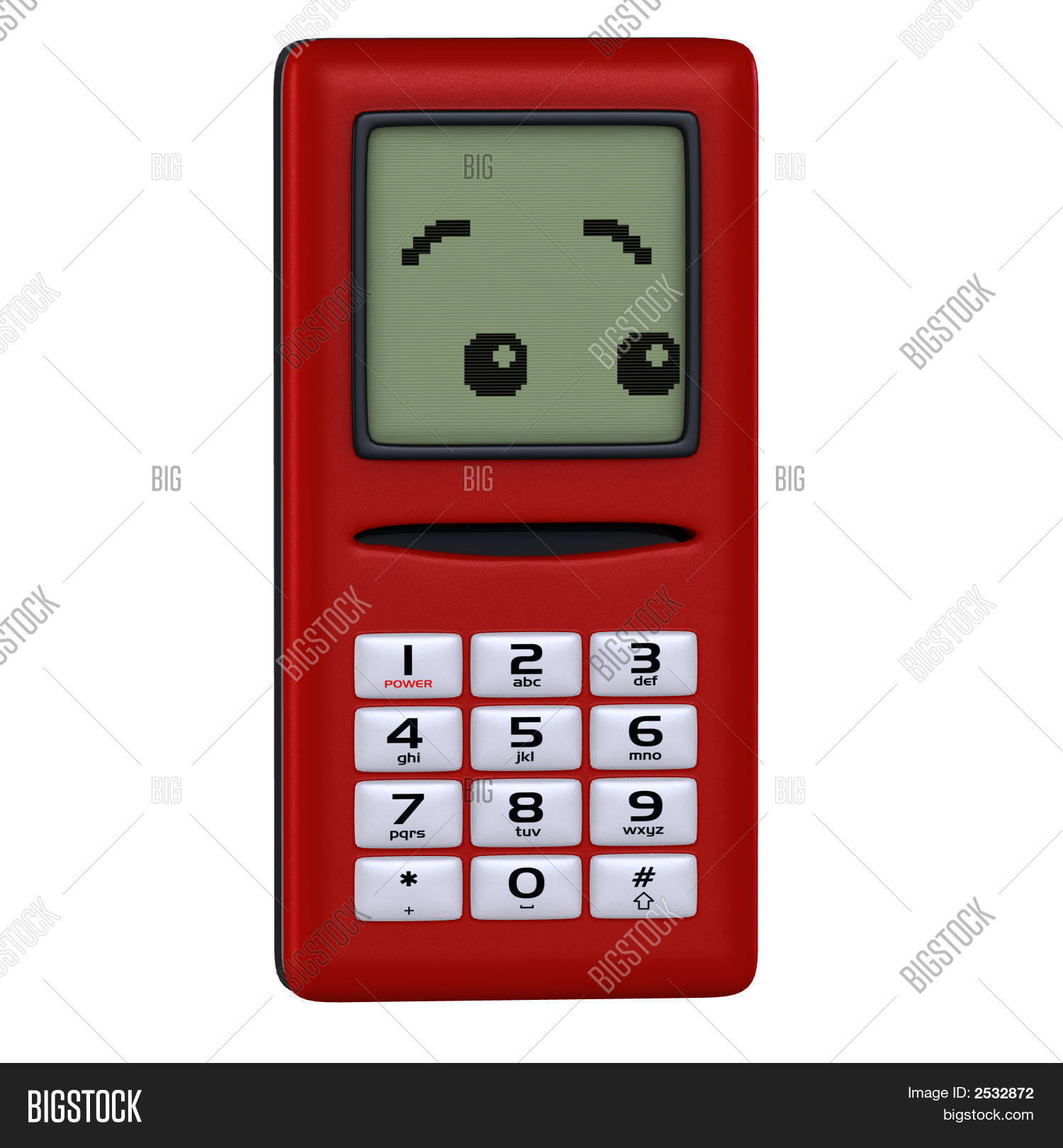 Cartoon Cell Phone Image & Photo (Free Trial) | Bigstock