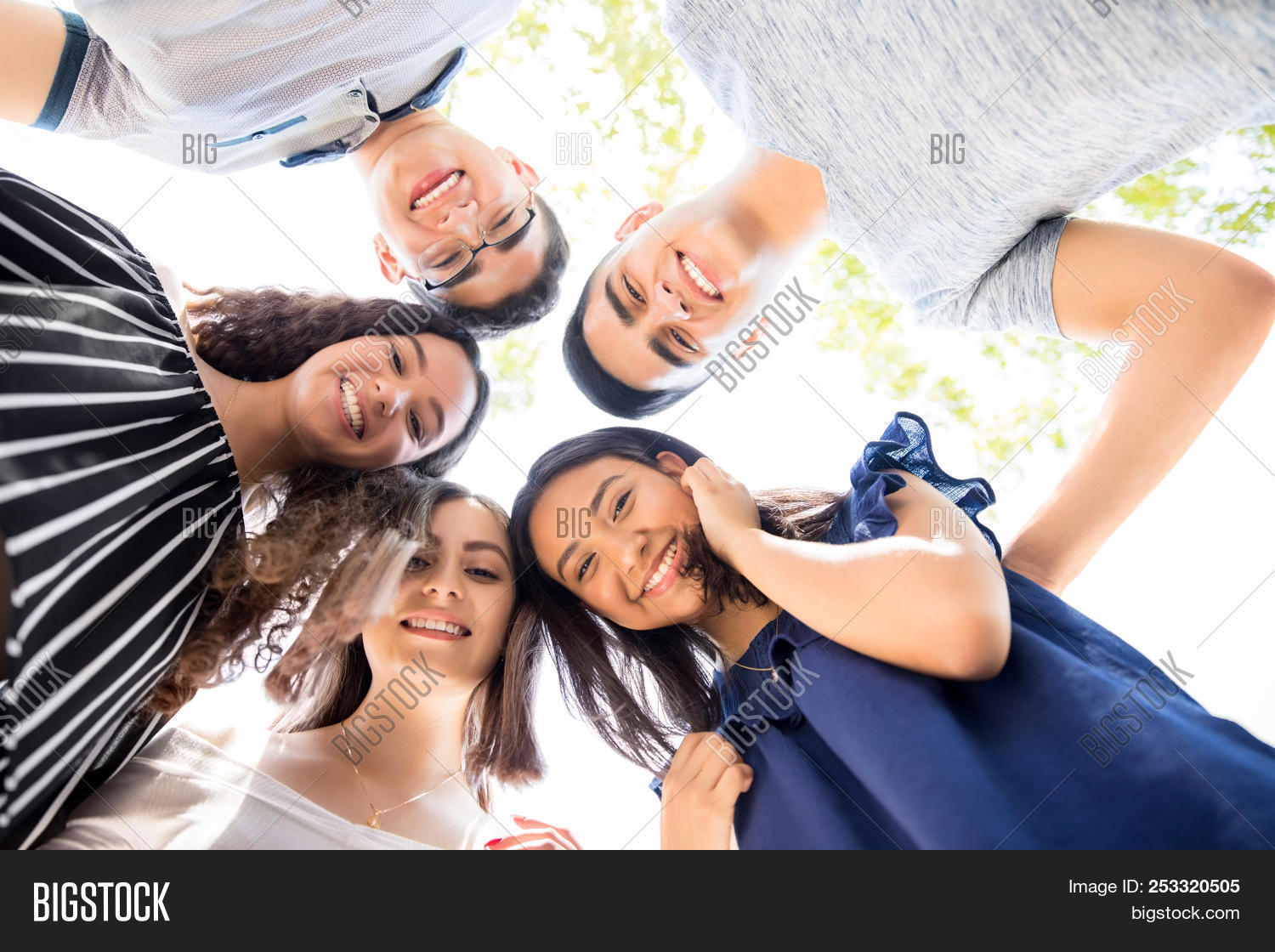 Low Angle View Group Image & Photo (Free Trial) | Bigstock