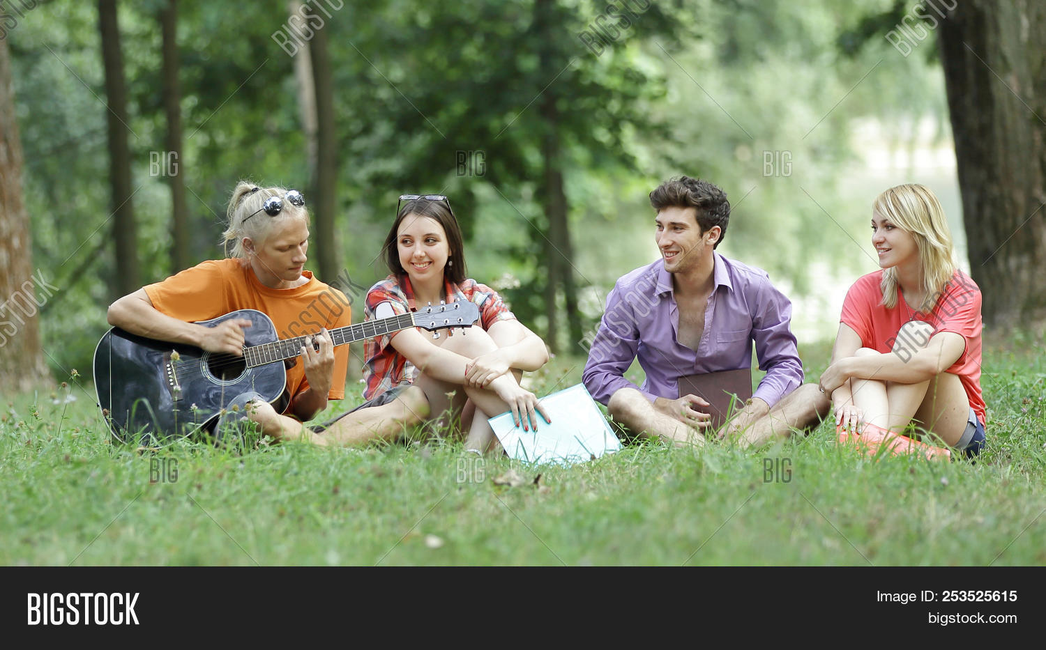 Group Students Sing Image & Photo (Free Trial) | Bigstock