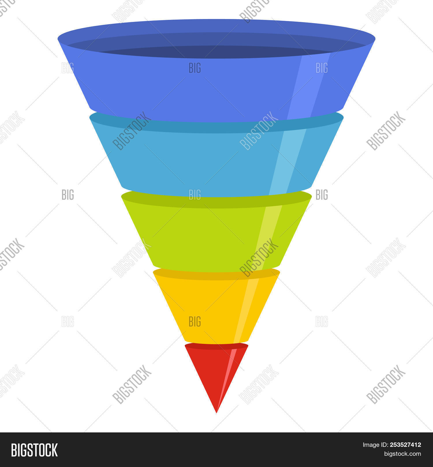 Marketing Funnel Icon Image & Photo (Free Trial) | Bigstock