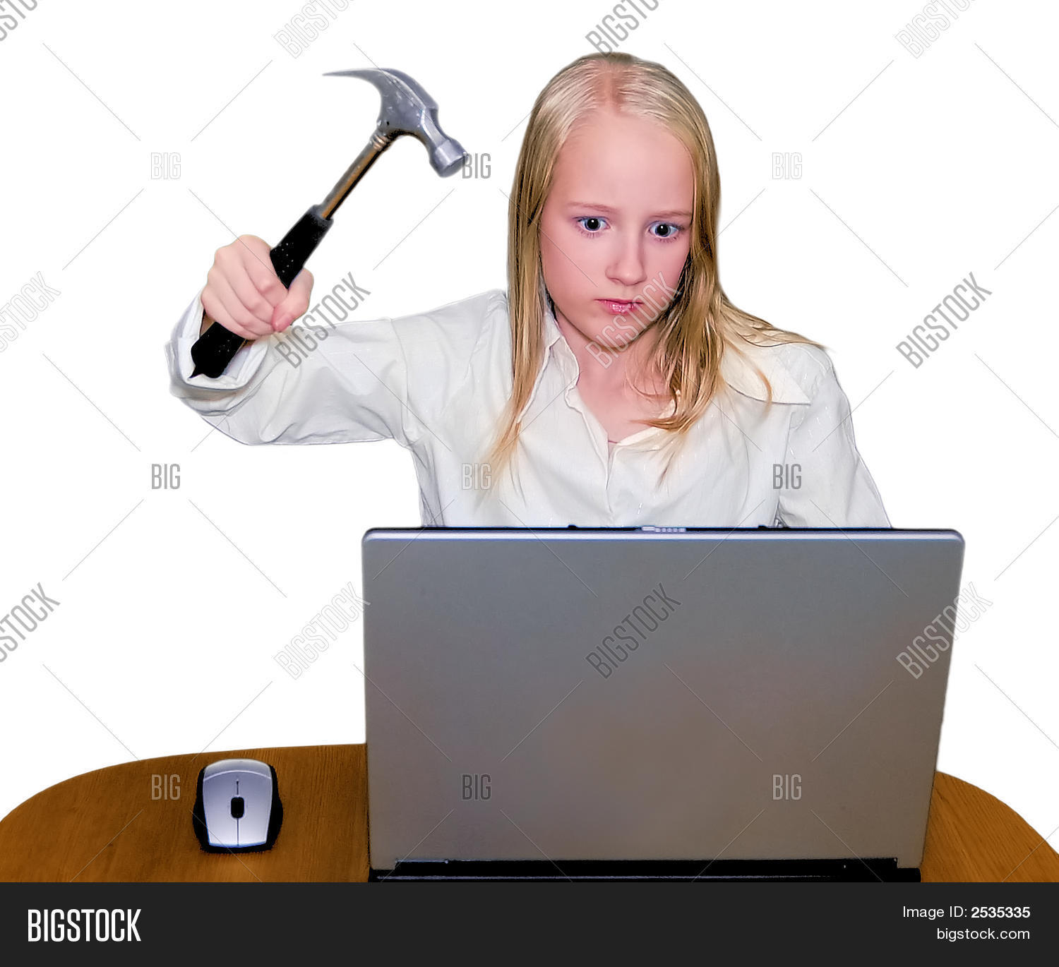 Hammer Laptop Image & Photo (Free Trial) | Bigstock