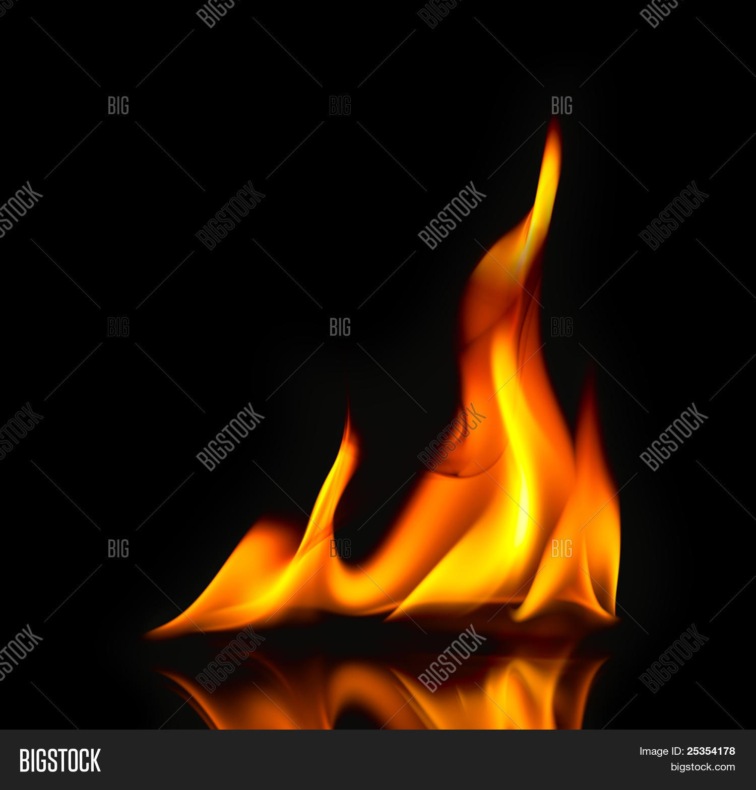 Fire Flames / Image & Photo (Free Trial) | Bigstock
