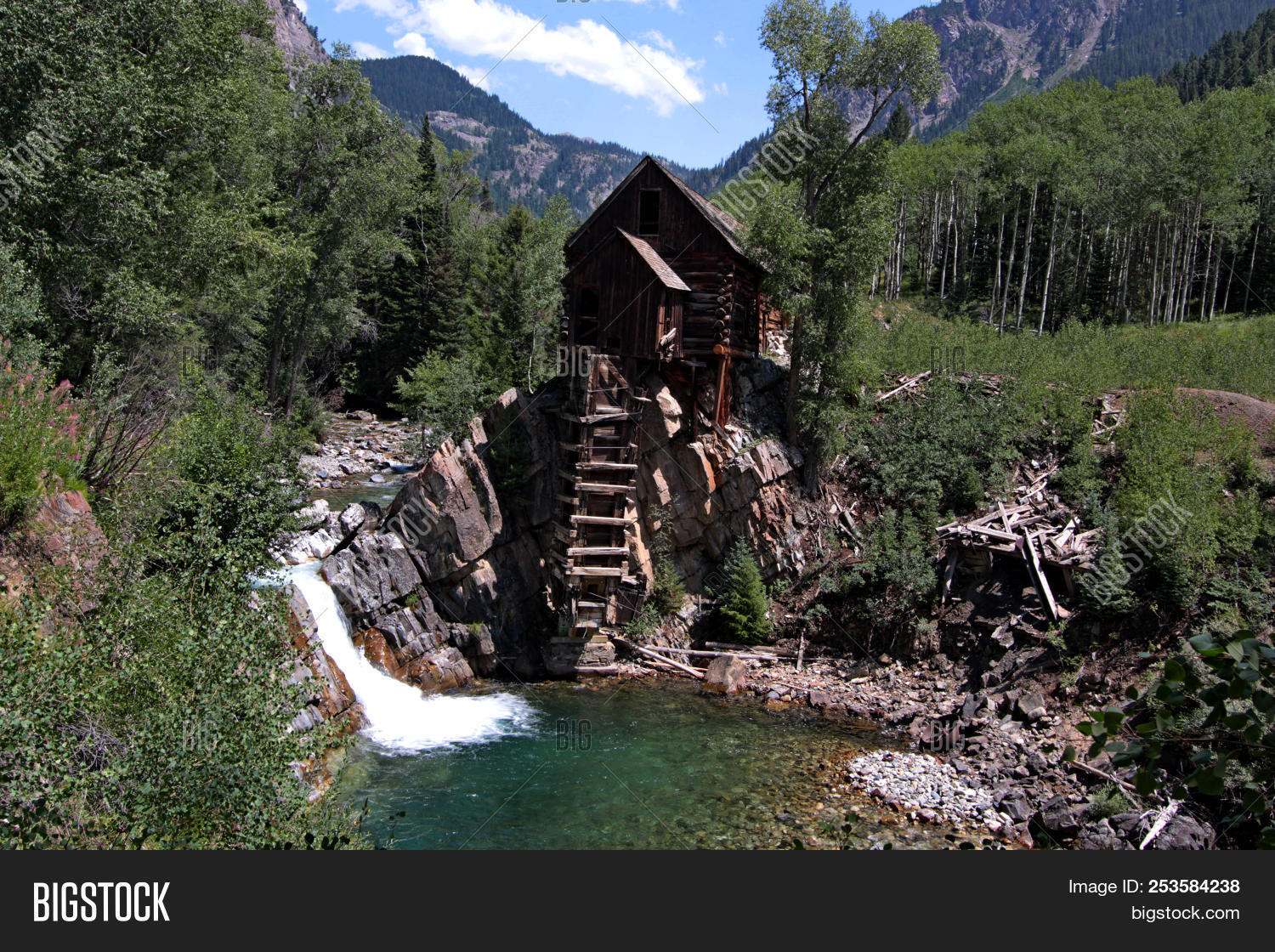 Crystal Mill (old Mill Image & Photo (Free Trial) | Bigstock