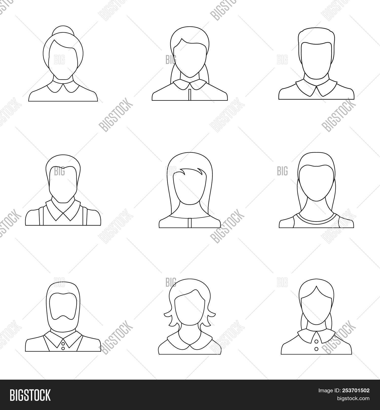 Visage Icons 图片和照片（免费试用） | Bigstock