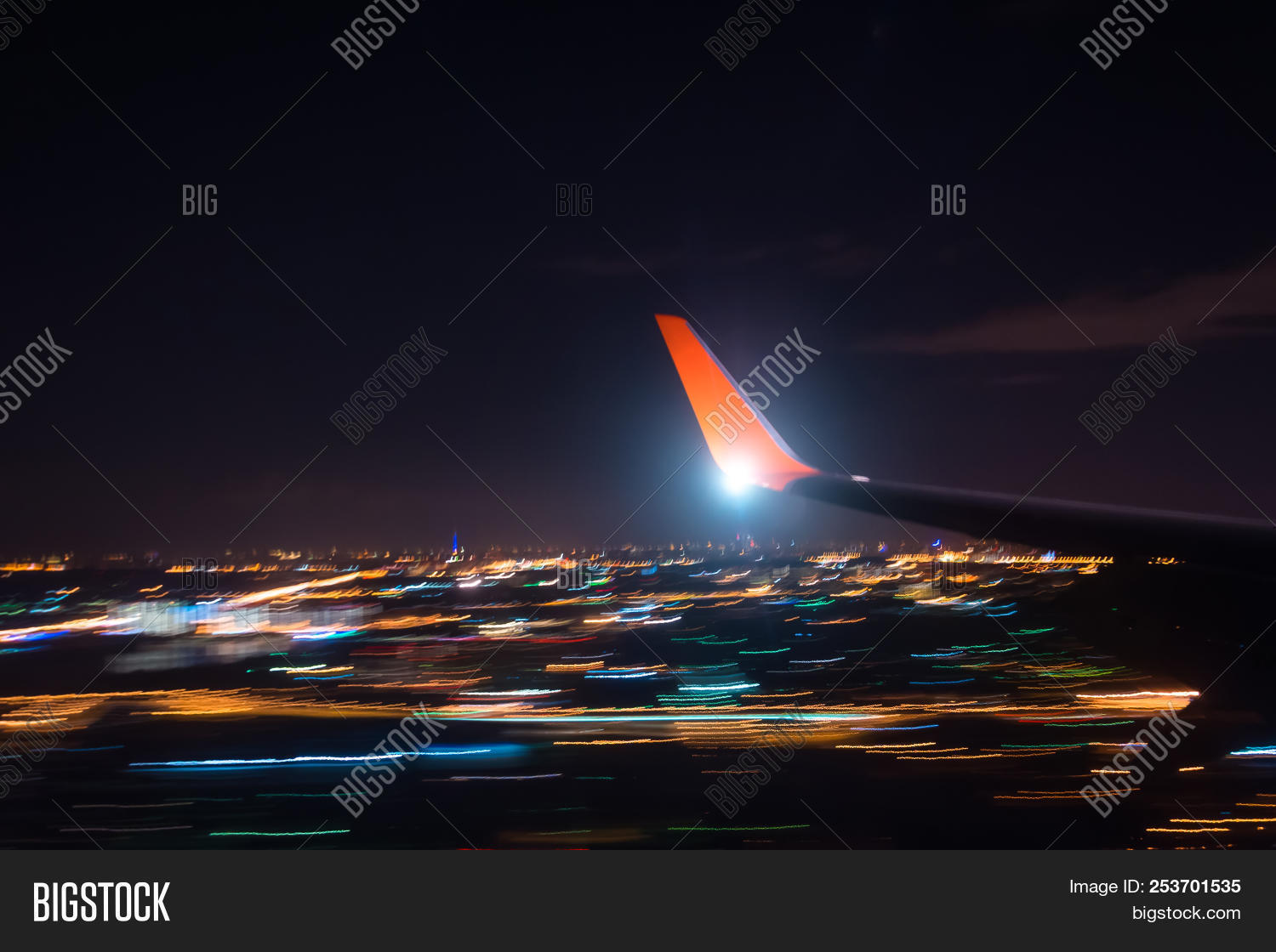 Night Landing Approach Image & Photo (Free Trial) | Bigstock