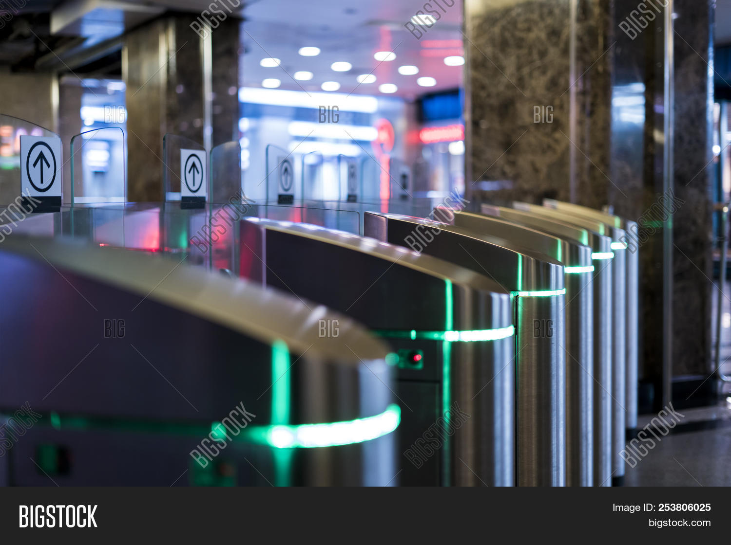 Subway Metro Turnstile Image & Photo (Free Trial) | Bigstock