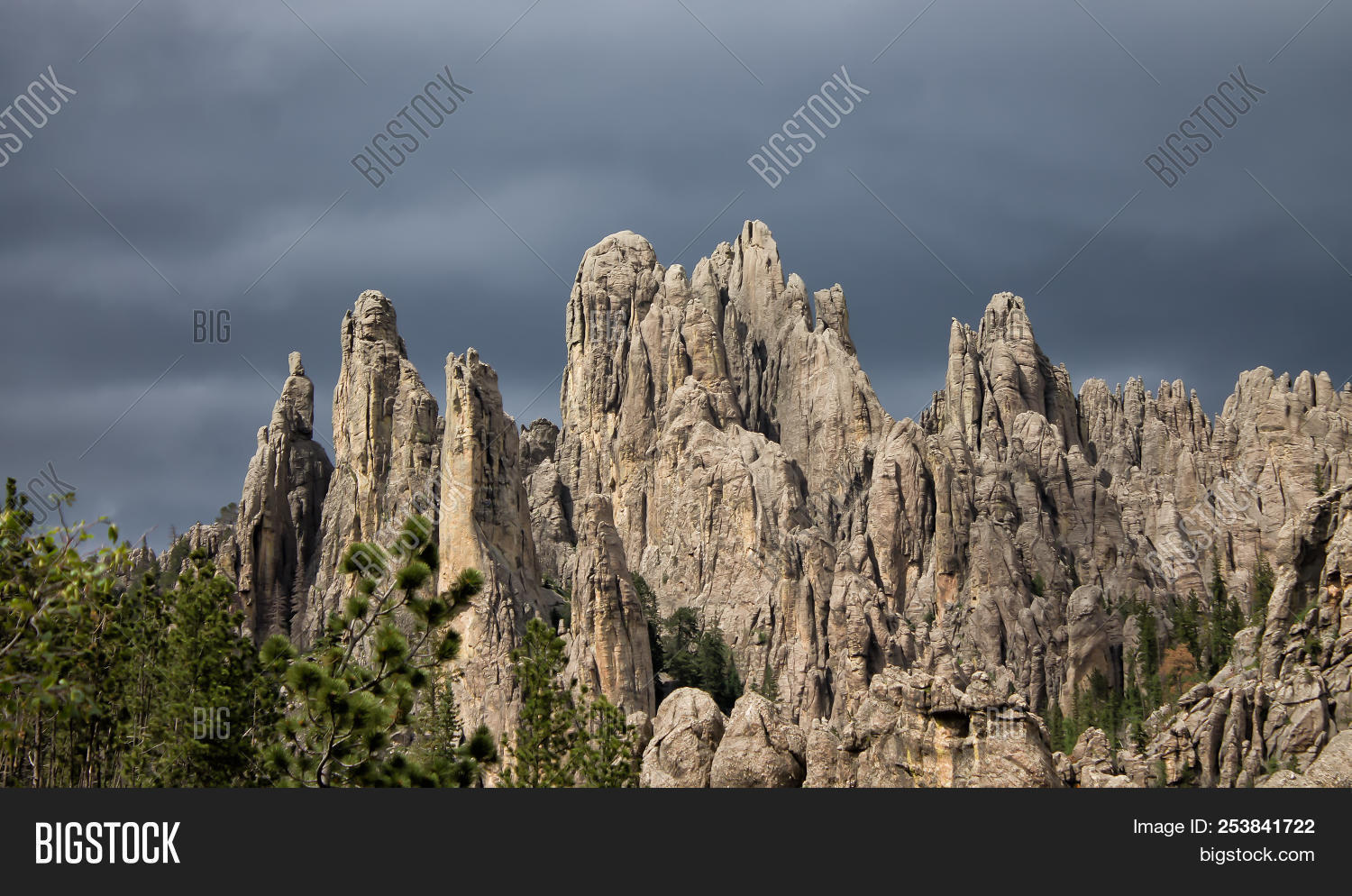 Jagged Rock Peaks Image & Photo (Free Trial) | Bigstock
