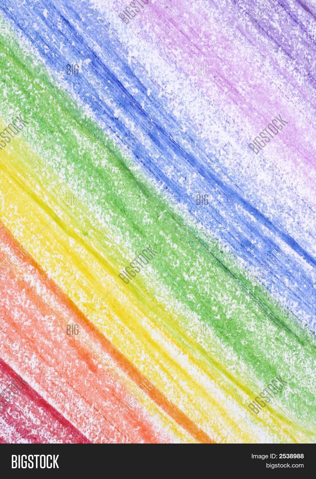 Crayon Rainbow Image & Photo (Free Trial) | Bigstock