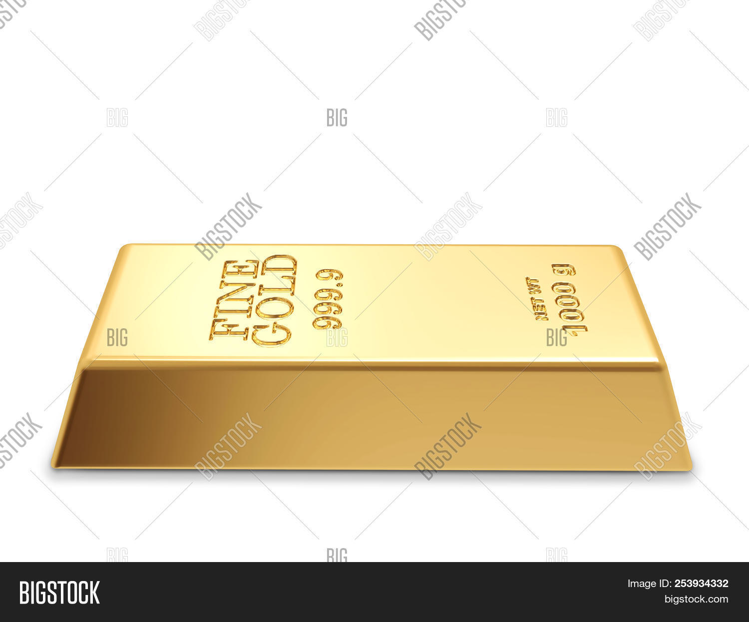 Single Gold Bar Image & Photo (Free Trial) | Bigstock