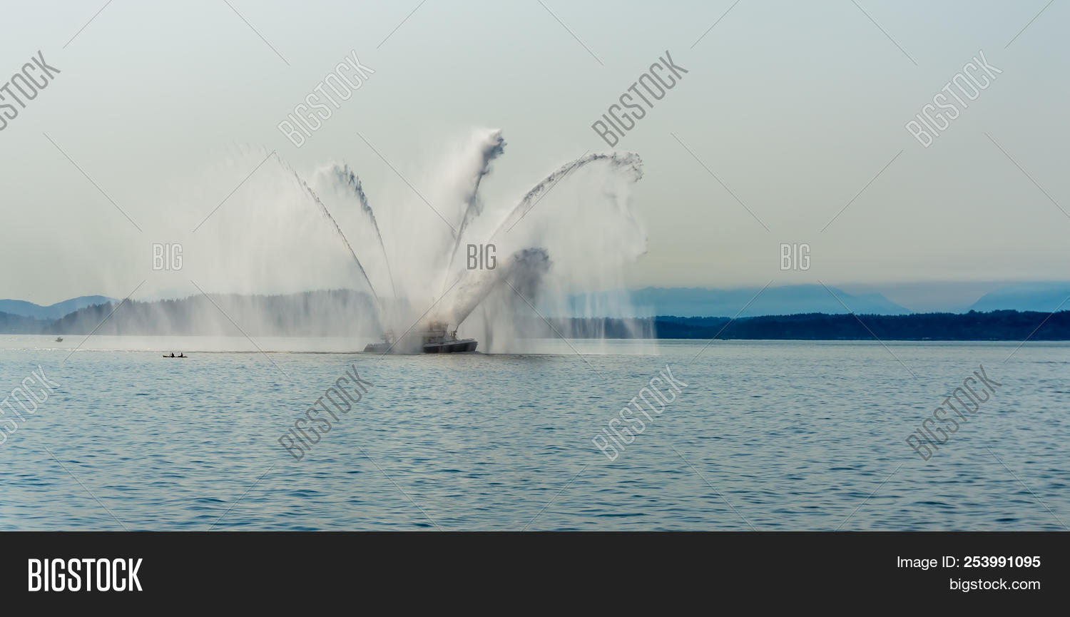 Water Blasts Out This Image & Photo (Free Trial) | Bigstock