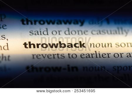 Throwback Word Image & Photo (Free Trial) | Bigstock