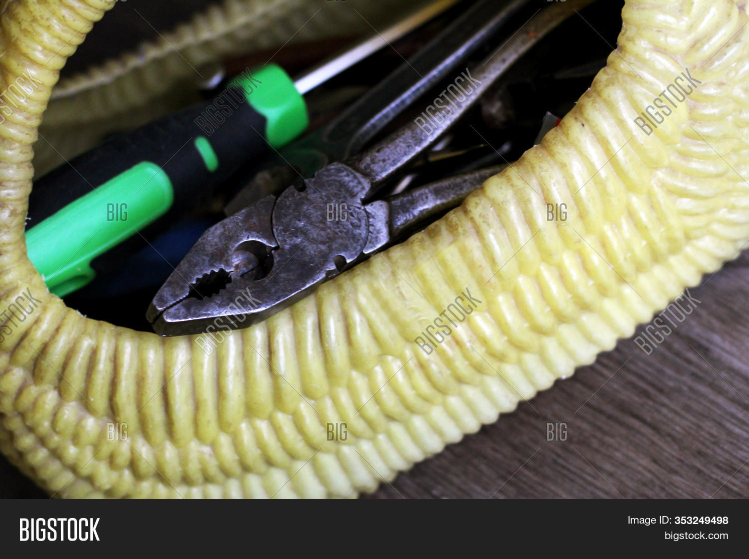 Tools Yellow Toolbox Image & Photo (Free Trial) | Bigstock