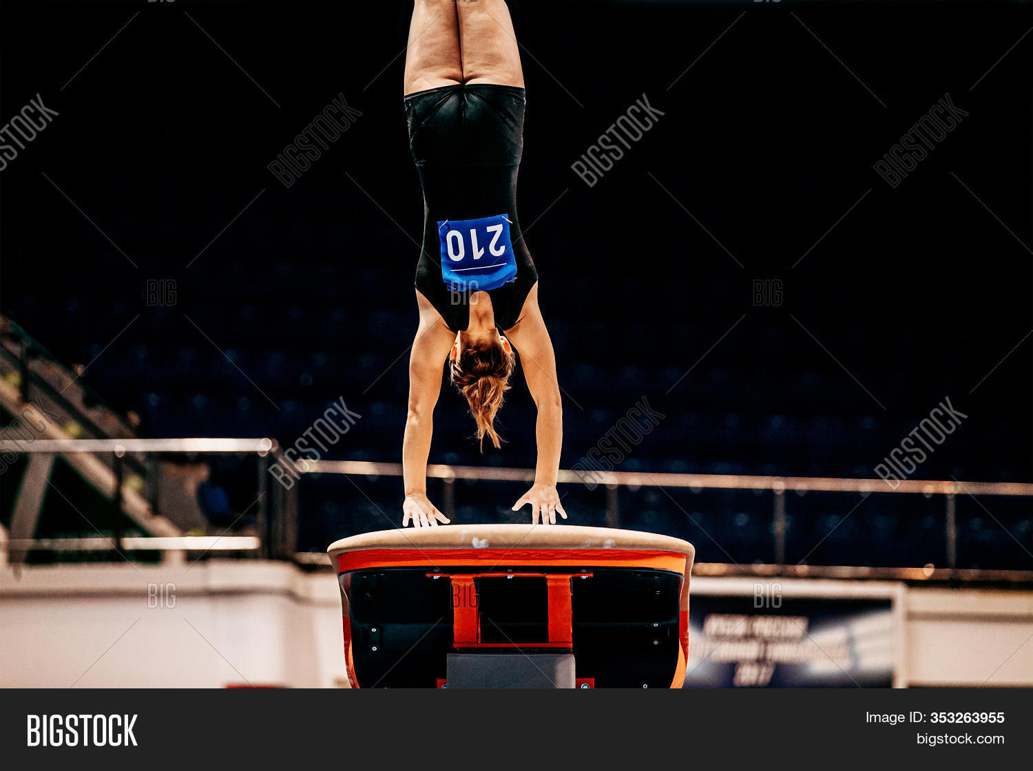 Women Gymnastics Vault Image & Photo (Free Trial) | Bigstock
