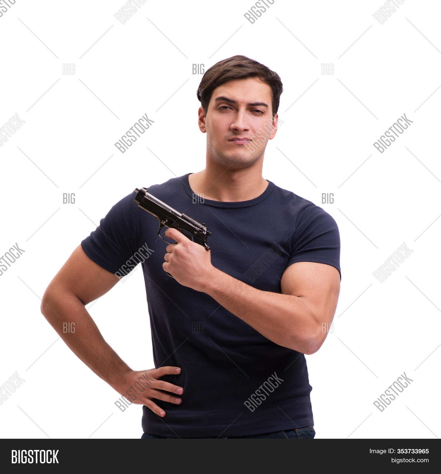 Aggressive Young Man Image & Photo (Free Trial) | Bigstock