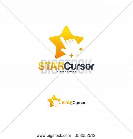 Star Cursor Logo Vector & Photo (Free Trial) | Bigstock
