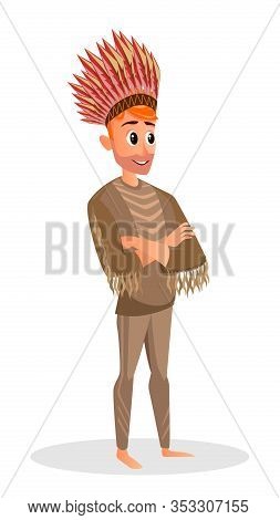 Native American Man Clipart