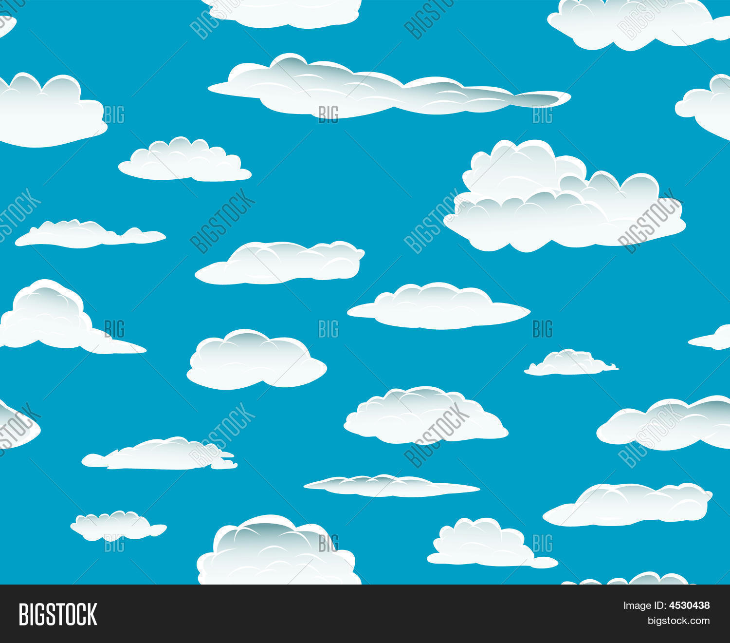 Clouds Seamless Vector & Photo (Free Trial) | Bigstock