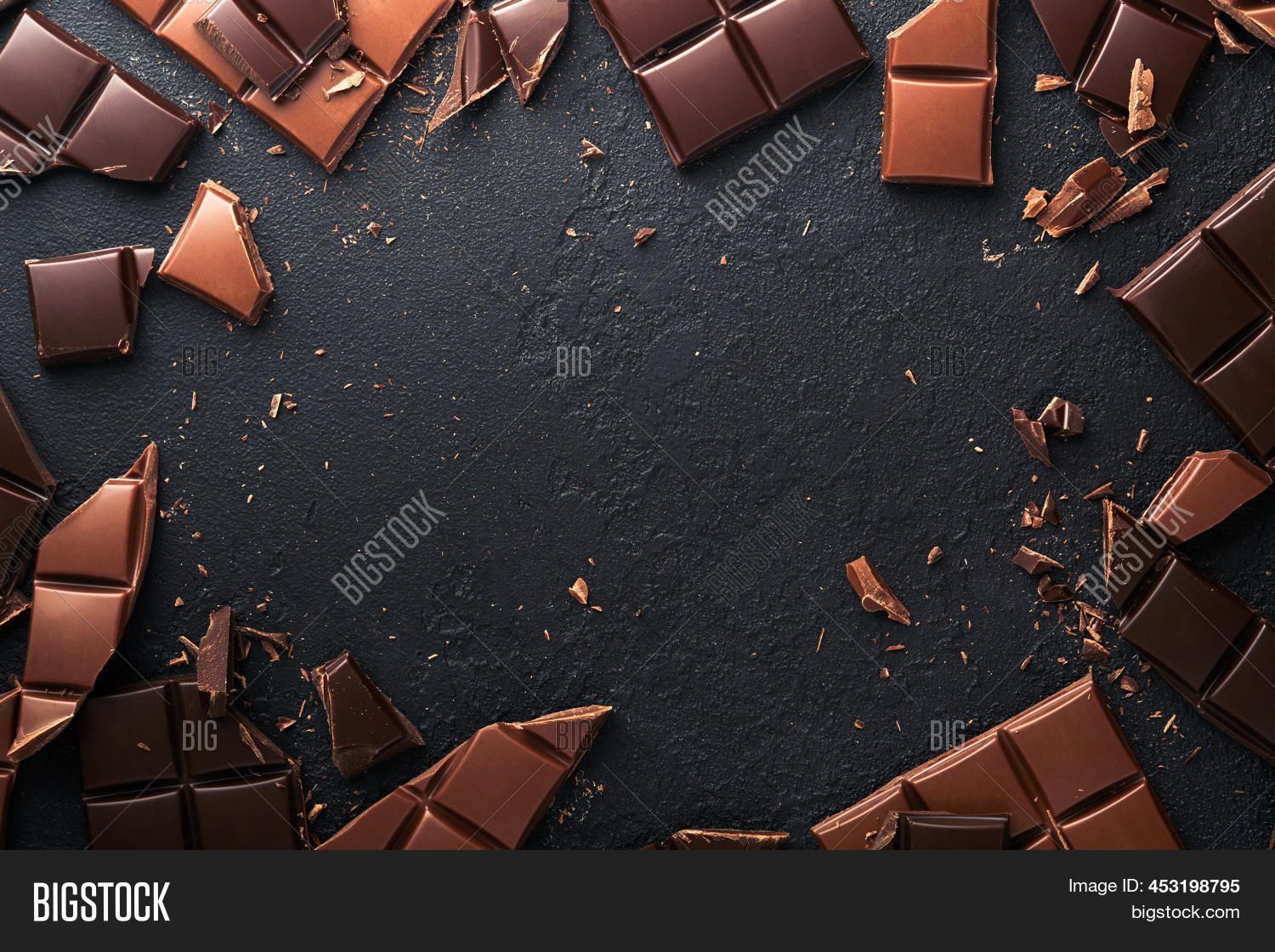 Chocolate Pieces. Image & Photo (Free Trial) | Bigstock