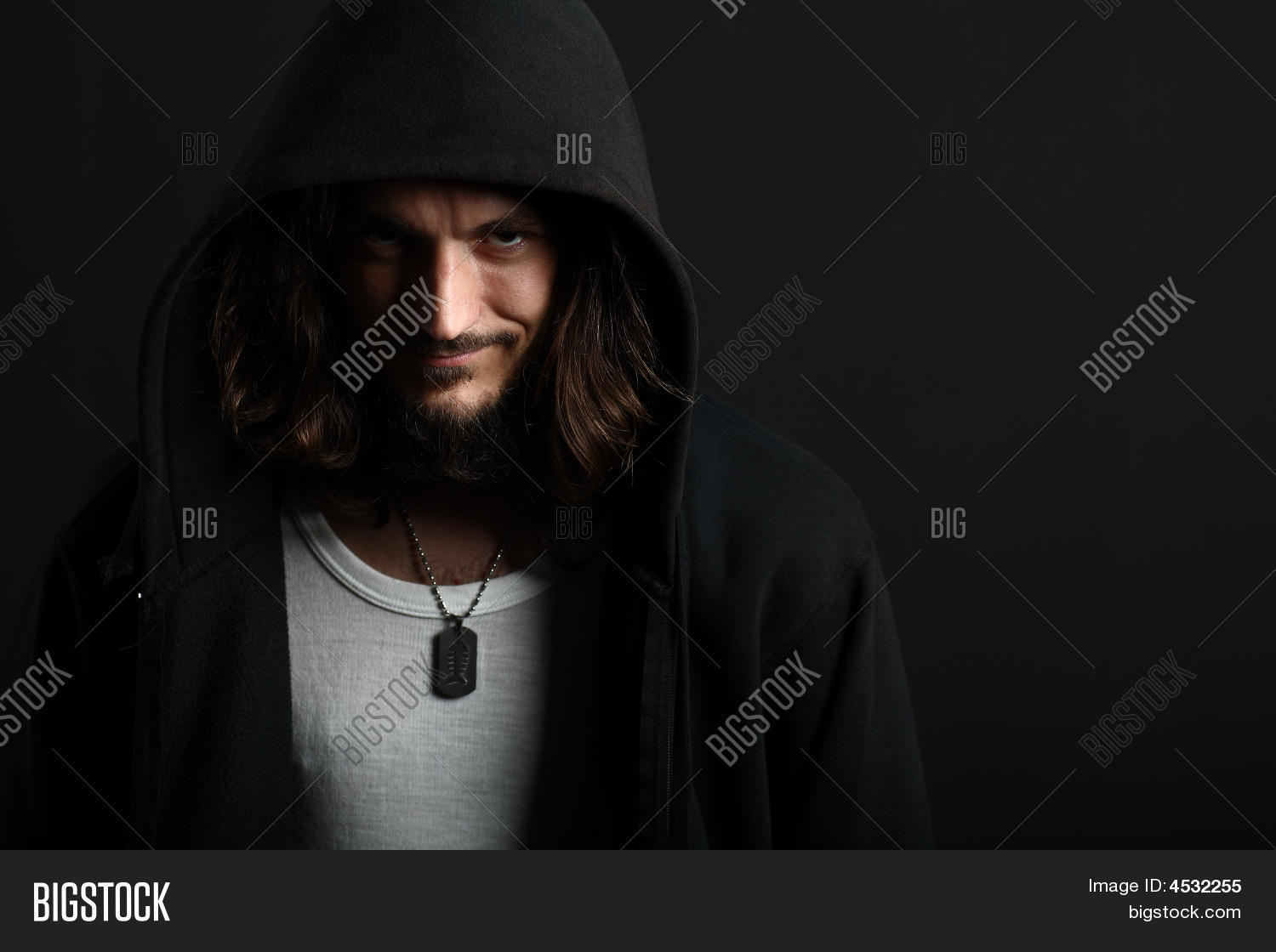 Guy Grinning Hood Image & Photo (Free Trial) | Bigstock