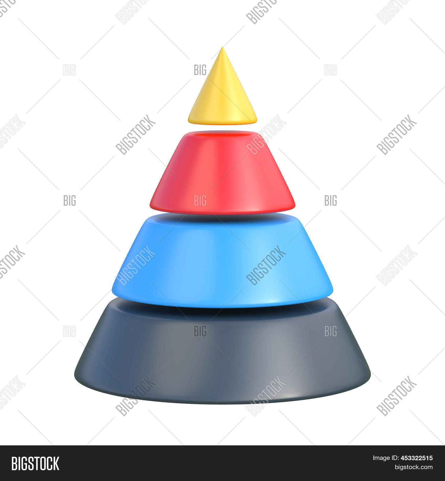 Color Layered Cone Image & Photo (Free Trial) | Bigstock