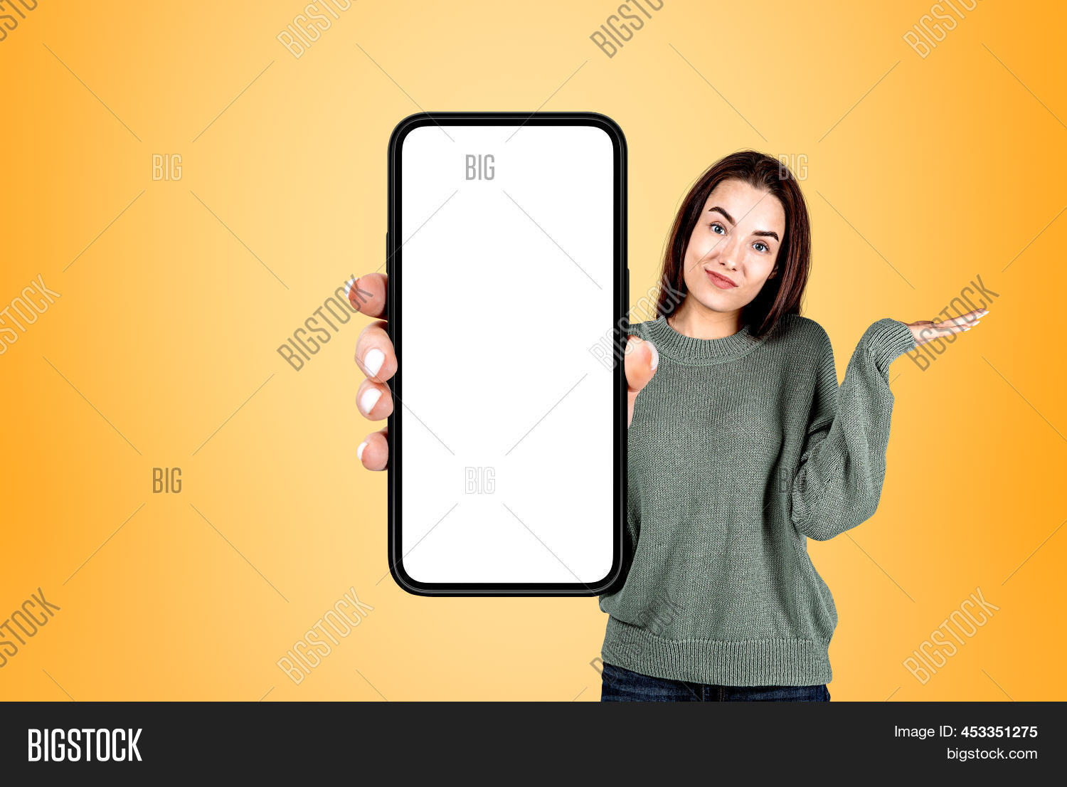 Beautiful Woman Shrugs Image & Photo (Free Trial) | Bigstock