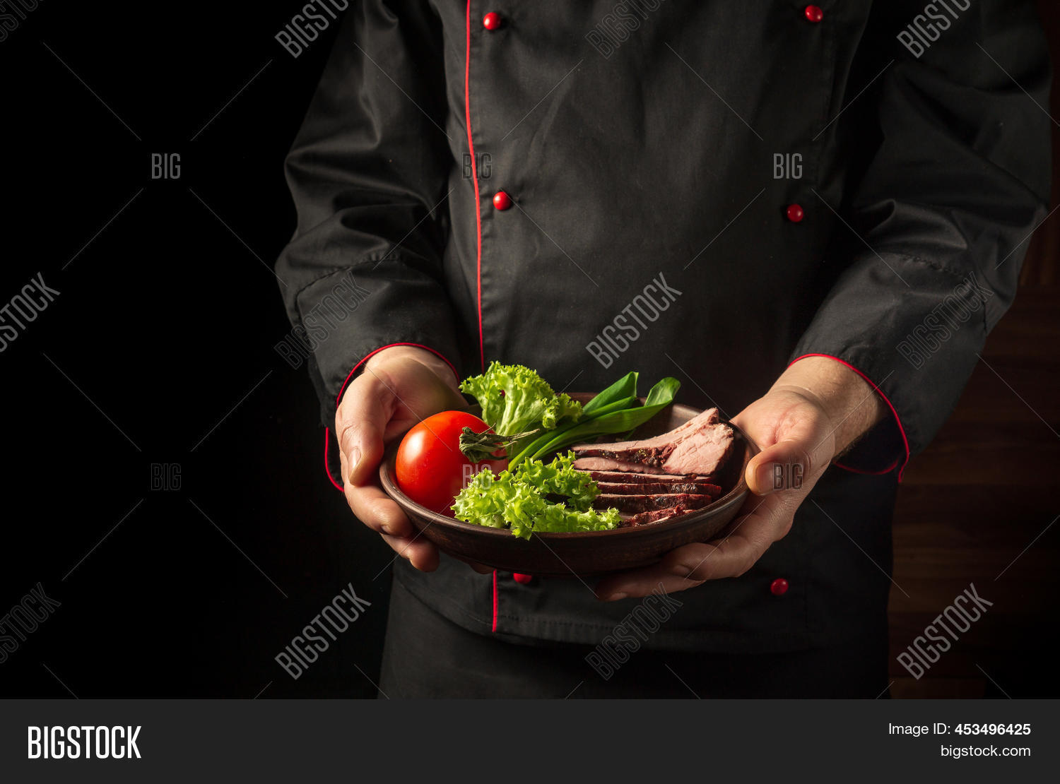 Chef Hands Plate Image & Photo (Free Trial) | Bigstock
