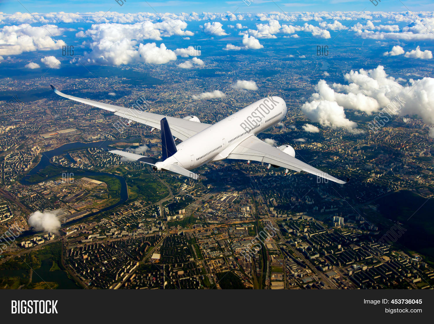White Passenger Plane Image & Photo (Free Trial) | Bigstock
