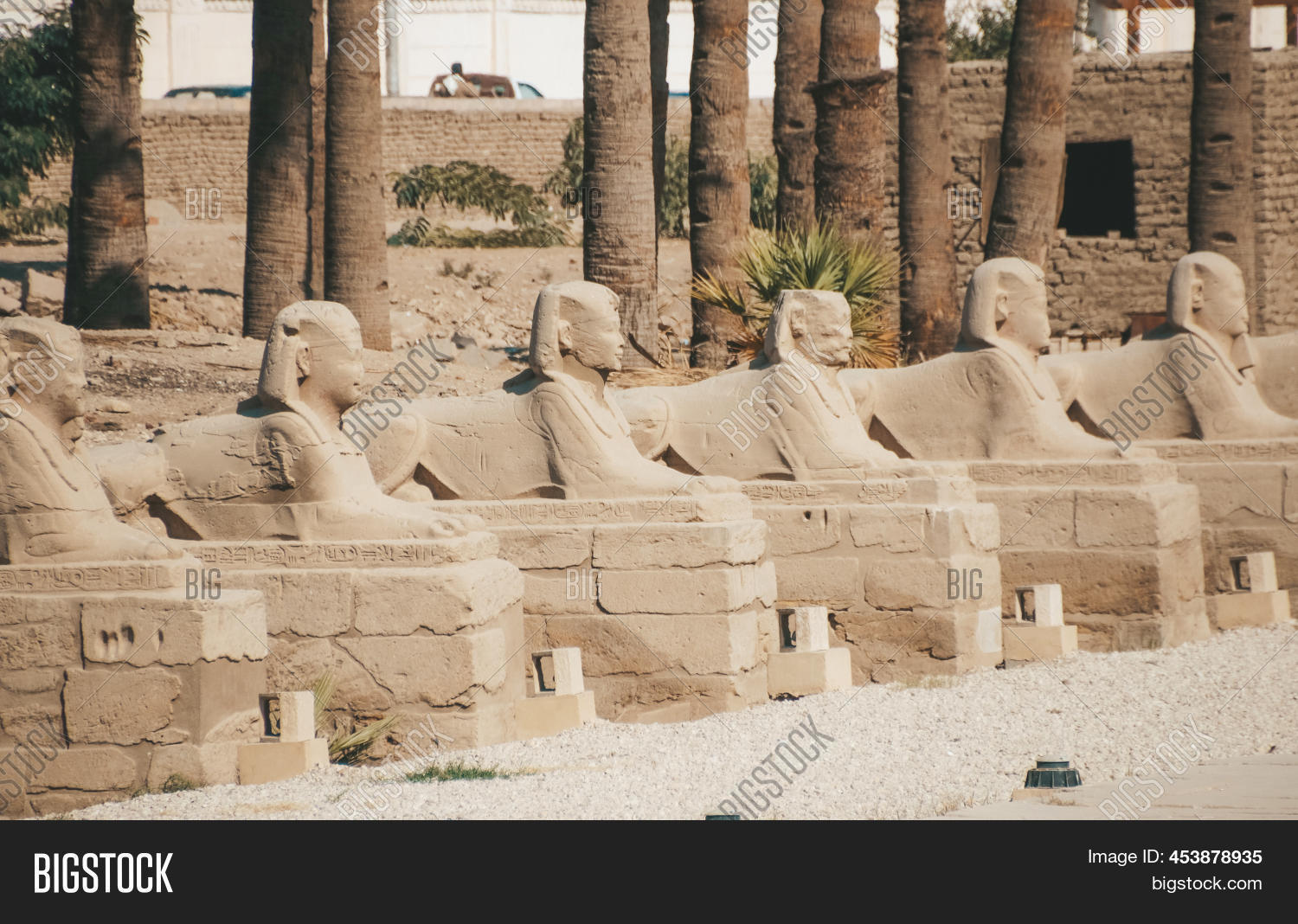 Ruins Egyptian Karnak Image & Photo (Free Trial) | Bigstock