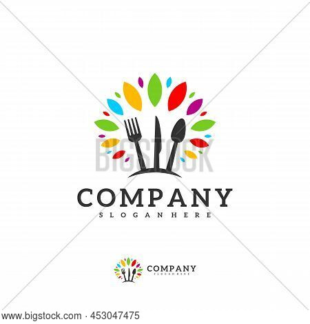 Food Tree Logo Vector Vector & Photo (Free Trial) | Bigstock