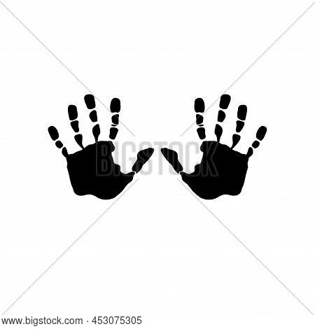 Baby Handprint Outline